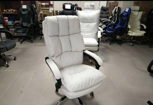 Офисное кожаное кресло руководителя 150 кг