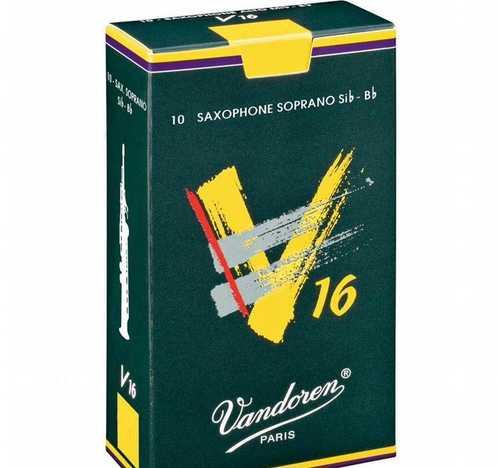 Трости для сопрано саксофона Vandoren V16 №2,5 (1