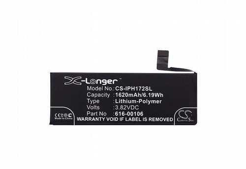 Аккумулятор для iPhone 5se 3.82V 1620mAh 6.19Wh