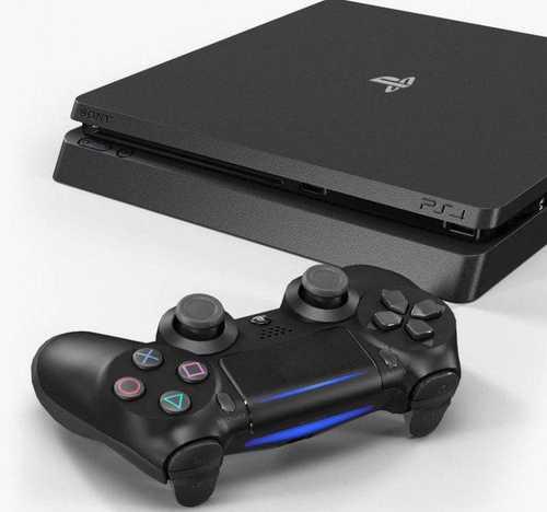 Sony playstation 4 slim + гарантия