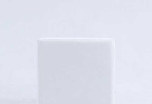 Банкетка куб 370х340х400мм, цвет белый