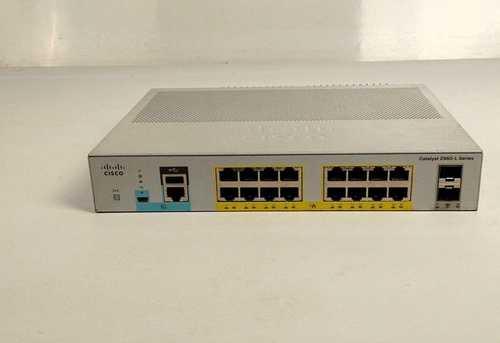 Коммутатор Cisco WS-C2960L-16PS-LL