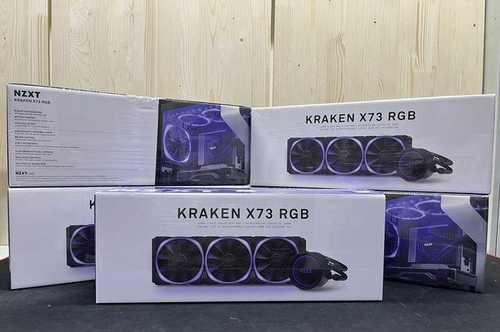 Система водяного охлаждения nzxt Kraken X73 RGB W