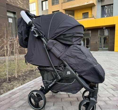 Коляска прогулочная 2024 baballo (black)