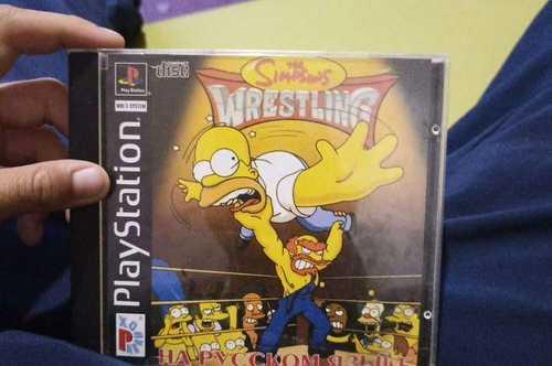 Simpsons wrestling на ps1-2