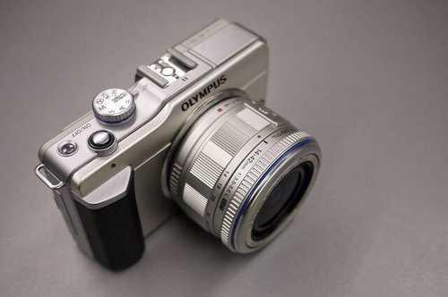 Фотоаппарат olympus pen pl1 white