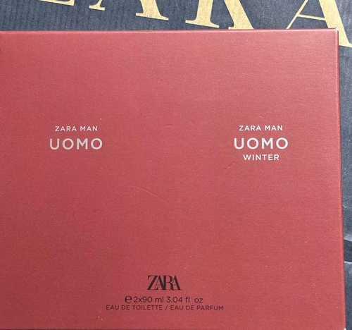 Zara Uomo Zara Man Uomo Winter 2*90 мл Оригинал