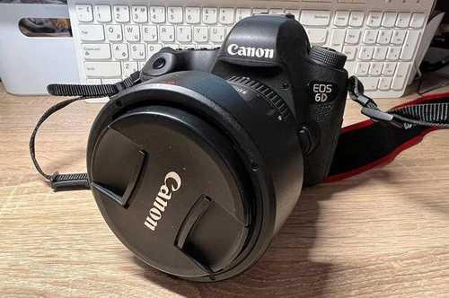 Зеркальный фотоаппарат Сanon 6D с объективом