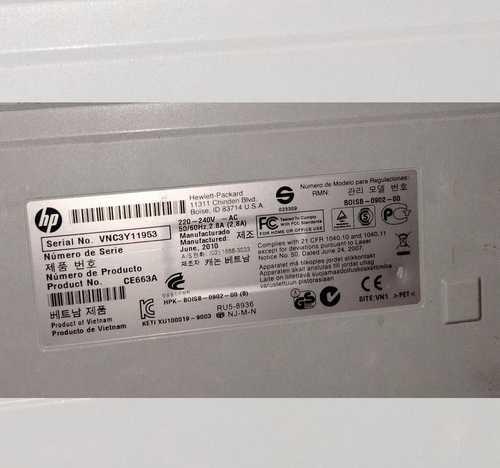 Принтер hp laserjet p1566