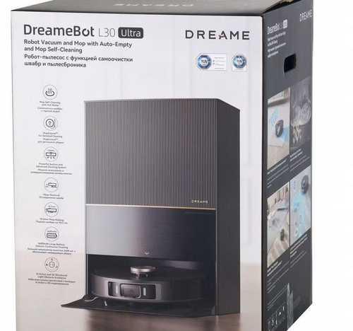 Новый Робот-пылесос Dreame L30 Ultra RLX41CE Black