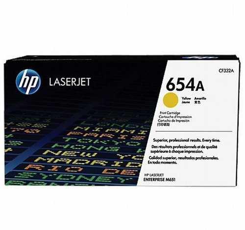 Картридж HP 654A CF332A оригинальный для LJ M651n