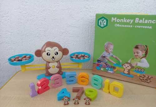 Весы Monkey Balans Игра развивающая от 5 лет