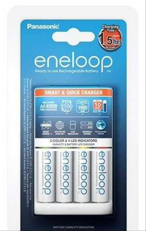 Зарядное устройство Panasonic Eneloop Smart&Quick