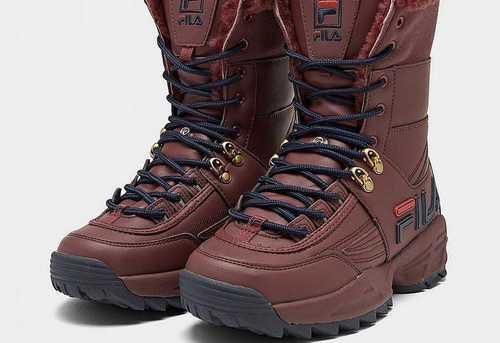 Зимние ботинки с мехом, fila оригинал, р. 37, 38