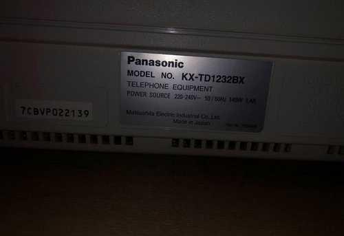 Атс Panasonic kx-td1232bx