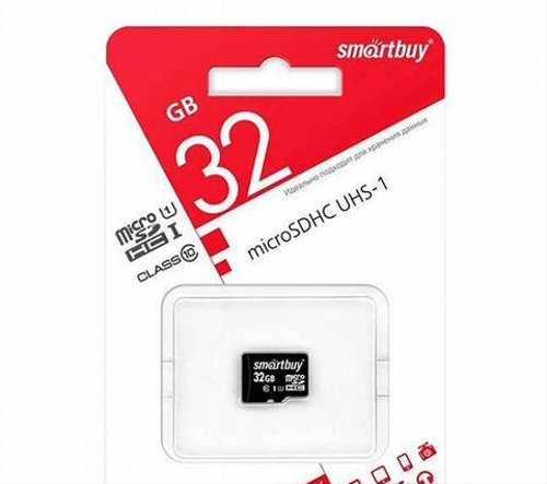 Карта памяти microSD 32GB SmartBuy class 10