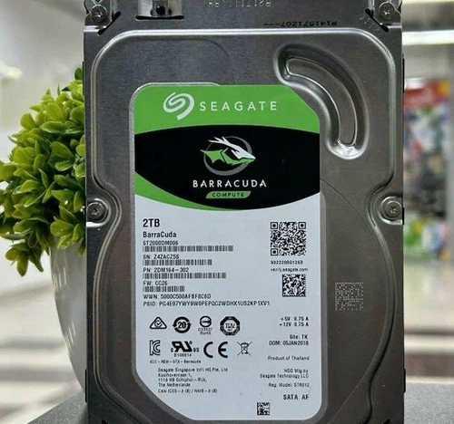 Жёсткий диск 2Tb sata-III Seagate Barracuda ST2000