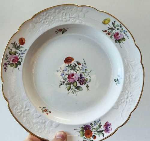 Тарелка Spode, Период 1807-1833 годы