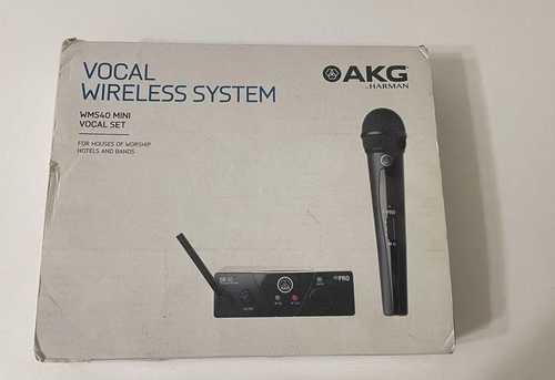 Радиомикрофон akg WMS40 mini