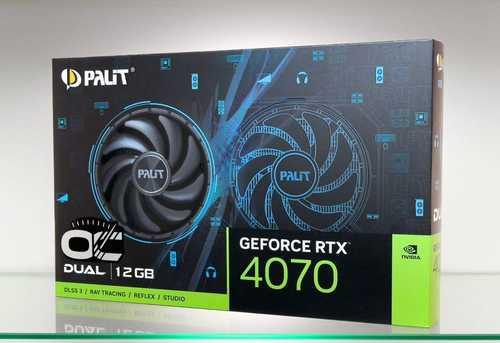 Новые Palit RTX 4070 Dual OC