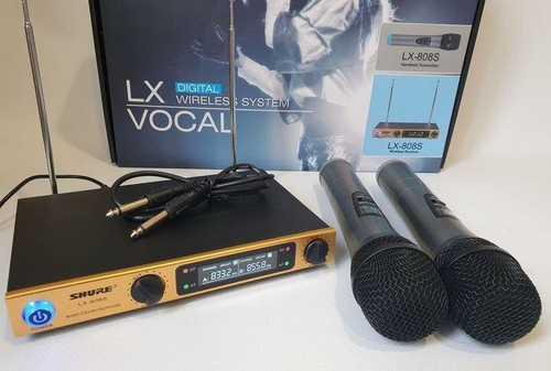 Беспроводные микрофоны Shure LX-808S