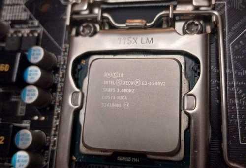 Процессор Intel Xeon E3 1240 v2