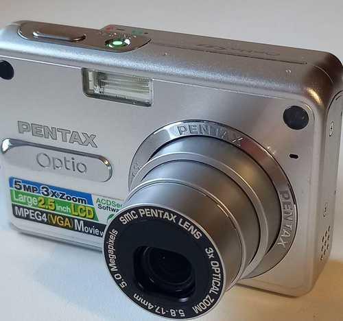 Фотоаппарат Pentax Optio S5z в отличном состоянии