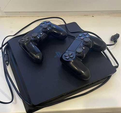 Sony playstation 4 slim 1tb 2 джойстика