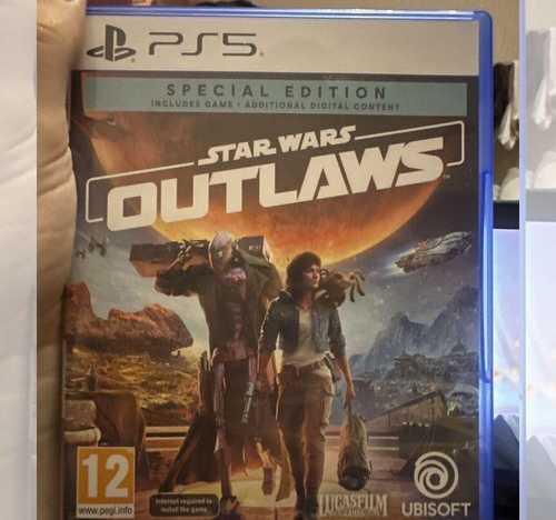 Star wars outlaws ps5 диск