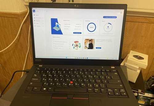 14" Lenovo ThinkPad T14 Gen 1, 256 ГБ, Core i5-10210U, RAM 16 ГБ, Intel UHD Graphics