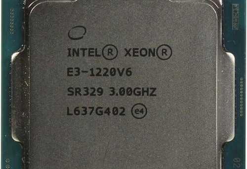 Процессор Xeon E3 1220(SR329, CM8067702870812)