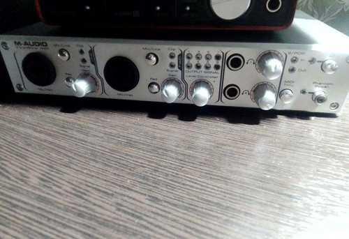 Внешняя звуковая карта M-audio FireWire 410