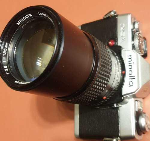 Обьектив minolta MD tele rokkor 1:2,8 f135