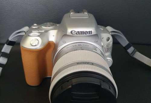 Зеркальный фотоаппарат canon eos 200d