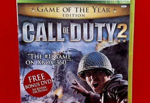 Call of Duty 2 Game of the Year Xbox 360