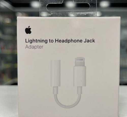 Переходник Apple Lightning/выход 3.5mm (A1749)