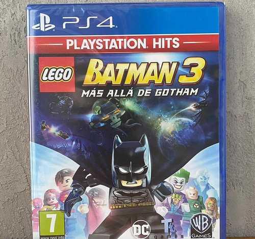 Lego Batman 3 Beyond Gotham PS4, русские субтитры