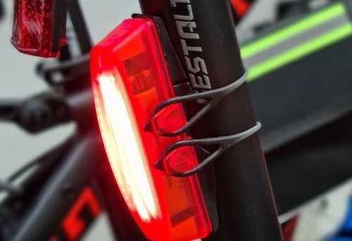 Набор фонарей для велосипеда USB 2шт