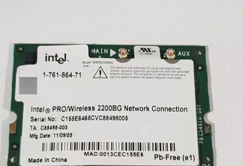 Wi-fi модуль Intel Pro/Wireless 2200BG