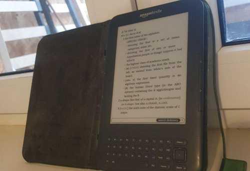 Электронная книга Kindle 3 keyboard