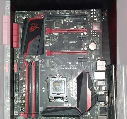 Материнская плата asus ROG Maximus VII Hero