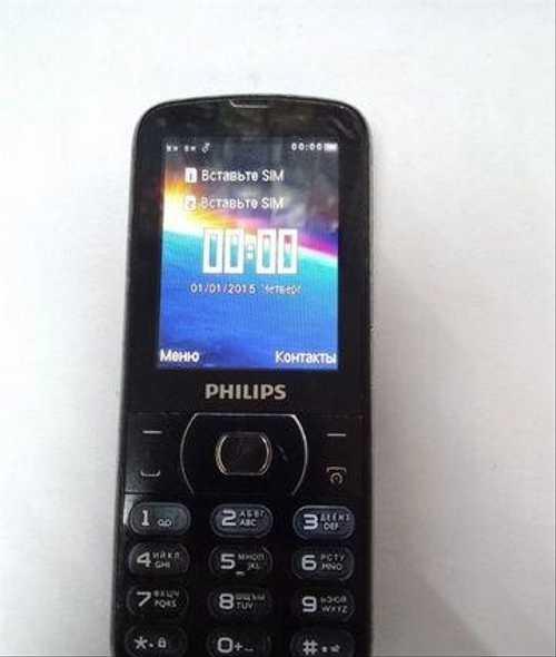 Телефон Philips E560 Duos