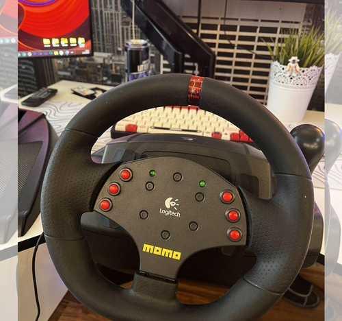 Logitech momo racing (270) - легендарный руль