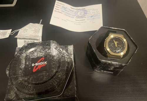 Японские наручные часы Casio G-shock GM-2100G-1A9