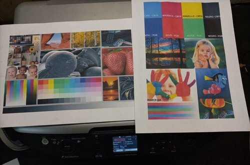 Цветной струйный принтер Epson RX 610 мфу