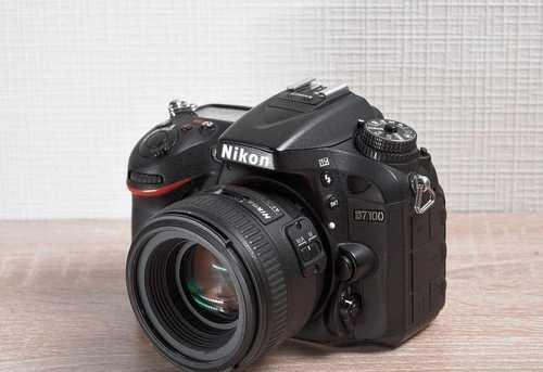 Nikon D7100 Body + Nikkor 50mm 1.4G