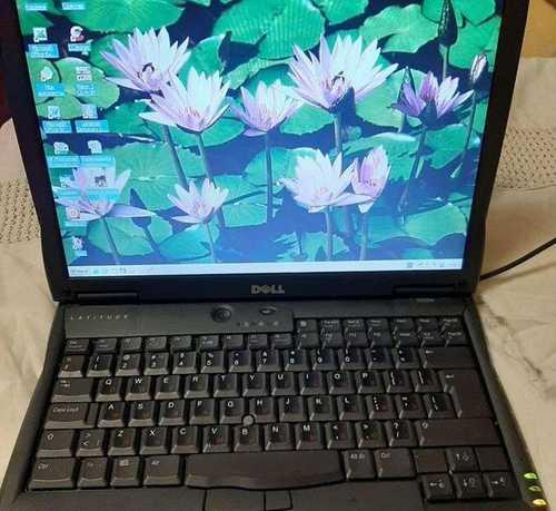 Ноутбук dell PP01L Latitude C510/C560 (рабочий)