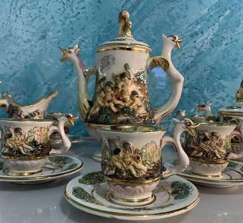 Кофейный сервиз Capodimonte