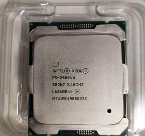 Процессор xeon e5 2680v4