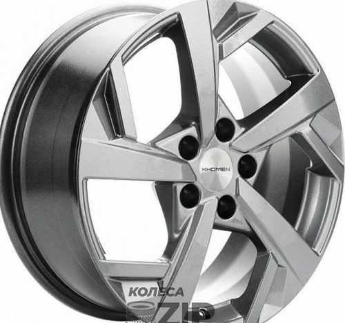 Khomen KHW 1712 7x17 5*114.3 ET48.5 DIA67.1 Gray